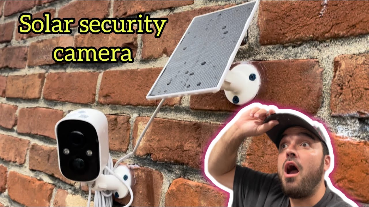 Wi-Fi Solar security camera - Viseefocu with VicoHome - YouTube