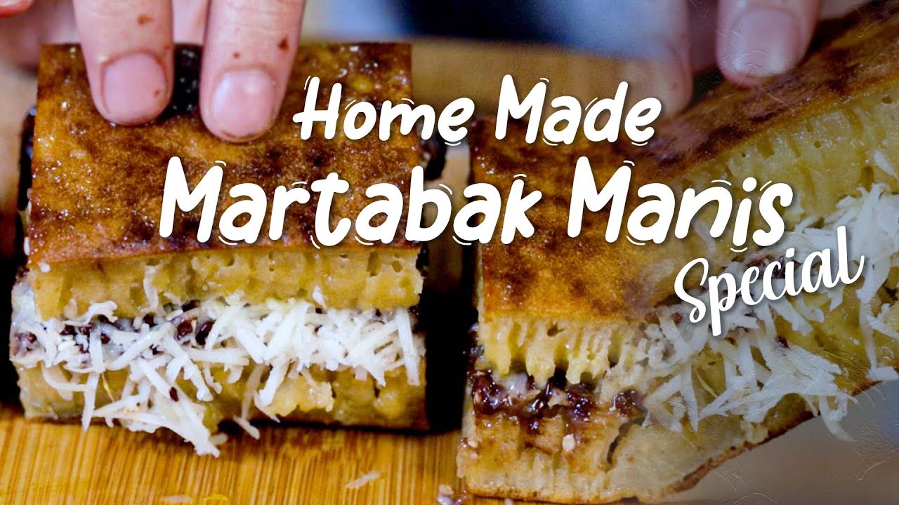 100% SEMPURNA! RESEP MARTABAK MANIS RUMAHAN | FLIFE HAND MIXER - YouTube