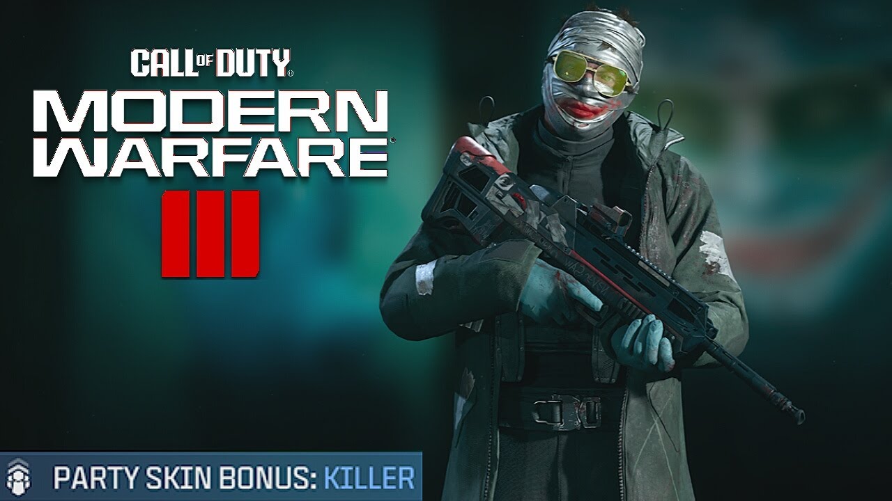 How To Get New Party Skin Bonus In Modern Warfare 3 (Killer Party Skin ...