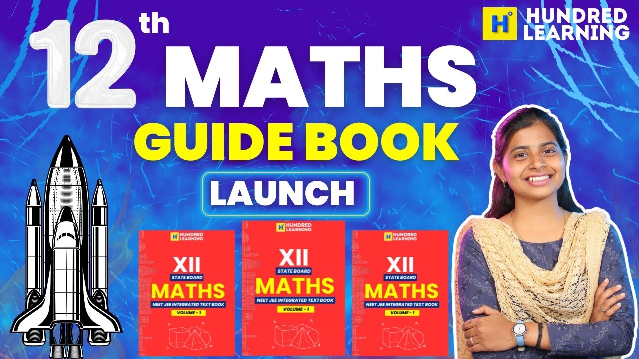 12th Maths Guide Book Grand Launch TARGET 100/100 In Public Exam 2025 ...