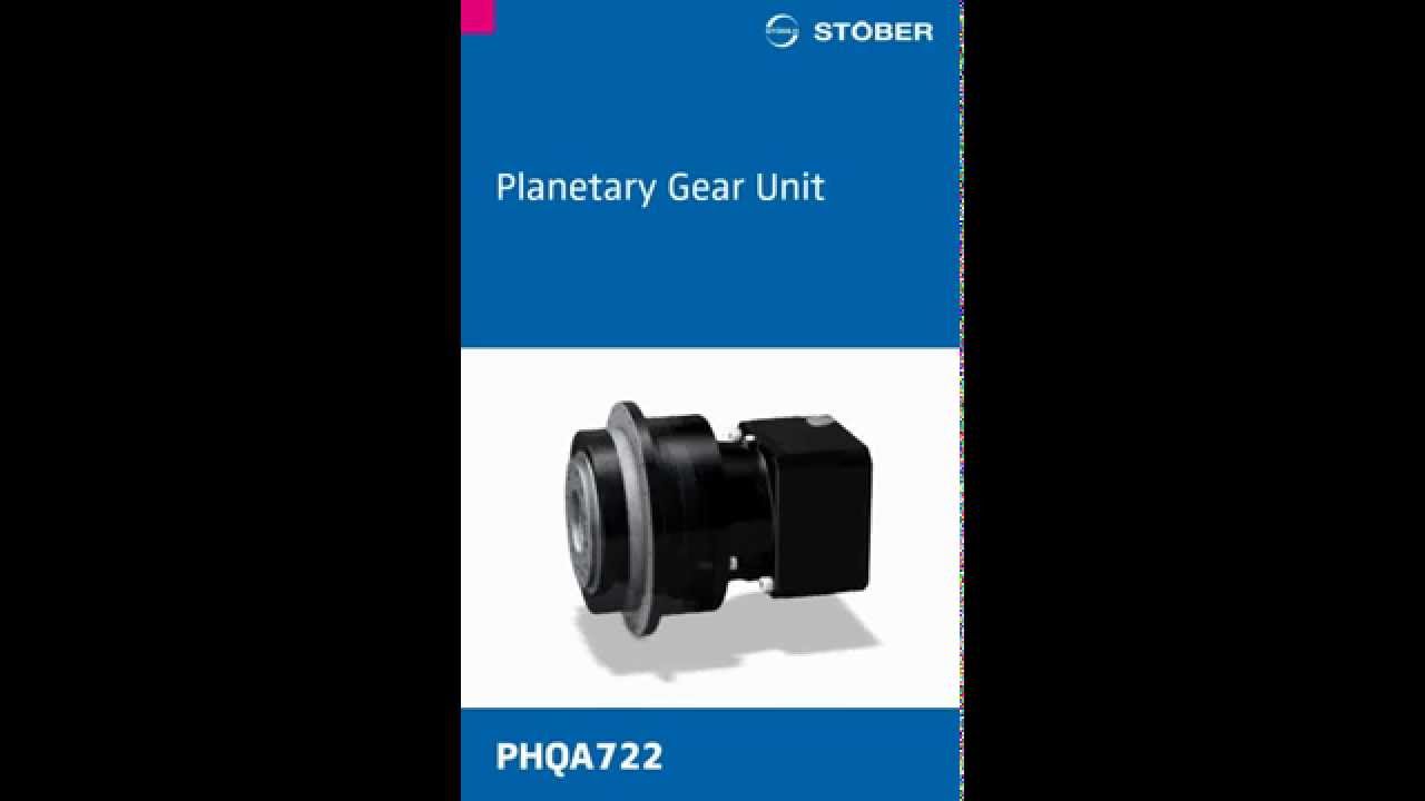 PHQ (A) Planetary Gear Unit - YouTube