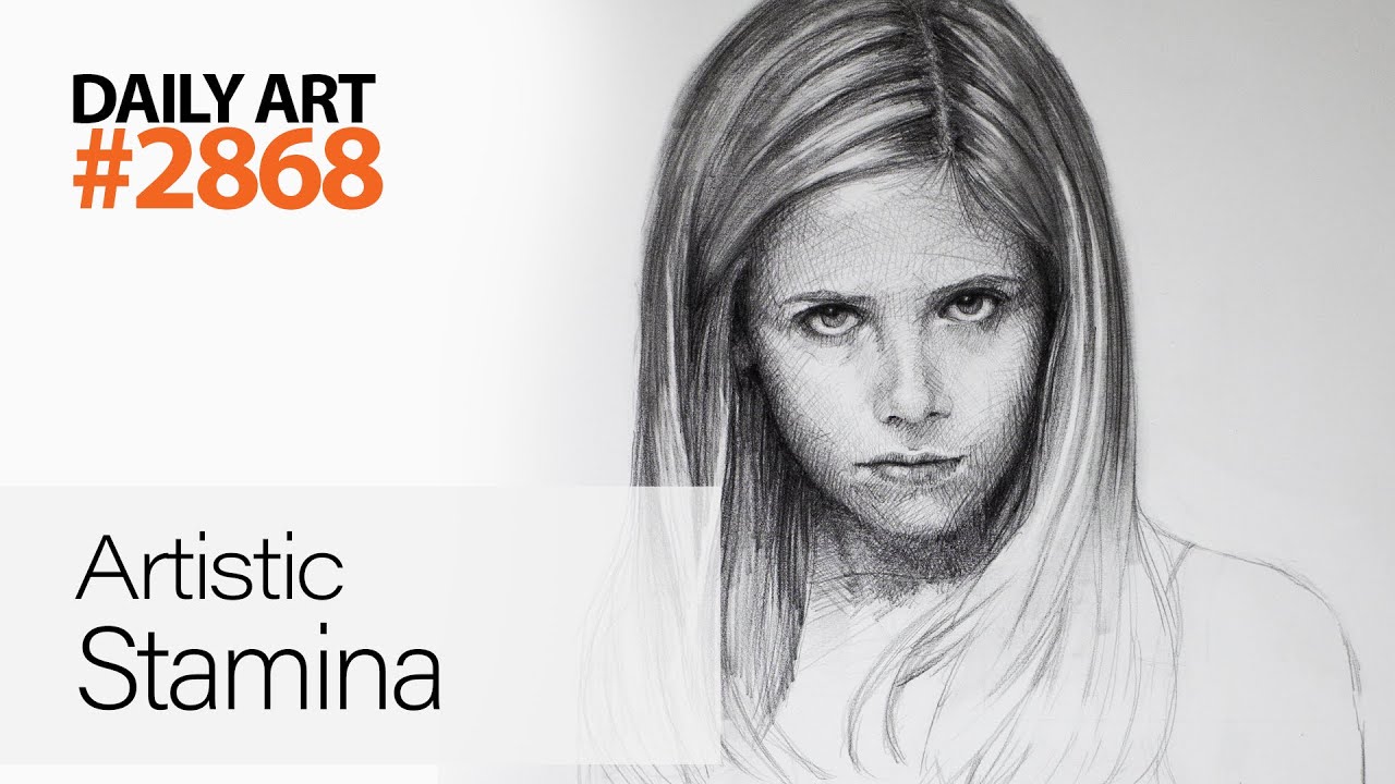 Daily Art #2868 - Artistic Stamina - YouTube