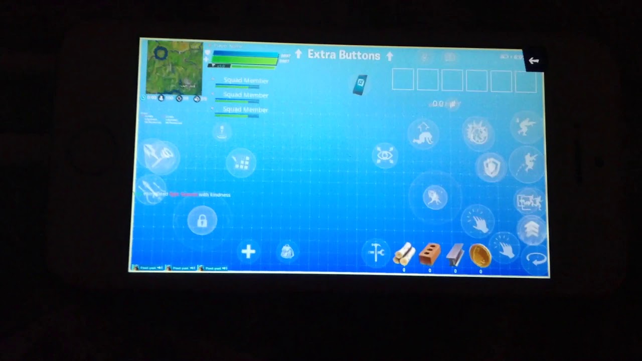 My HUD for fortnite mobile - YouTube