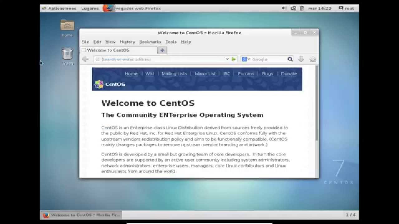 Instalación de Linux CentOS 7 - YouTube