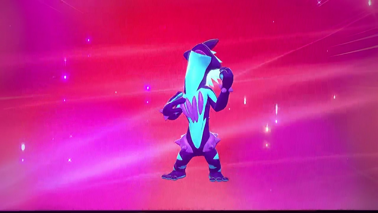 Pokemon Sword And Shield Toxel’s Evolution Into Toxtricity - YouTube