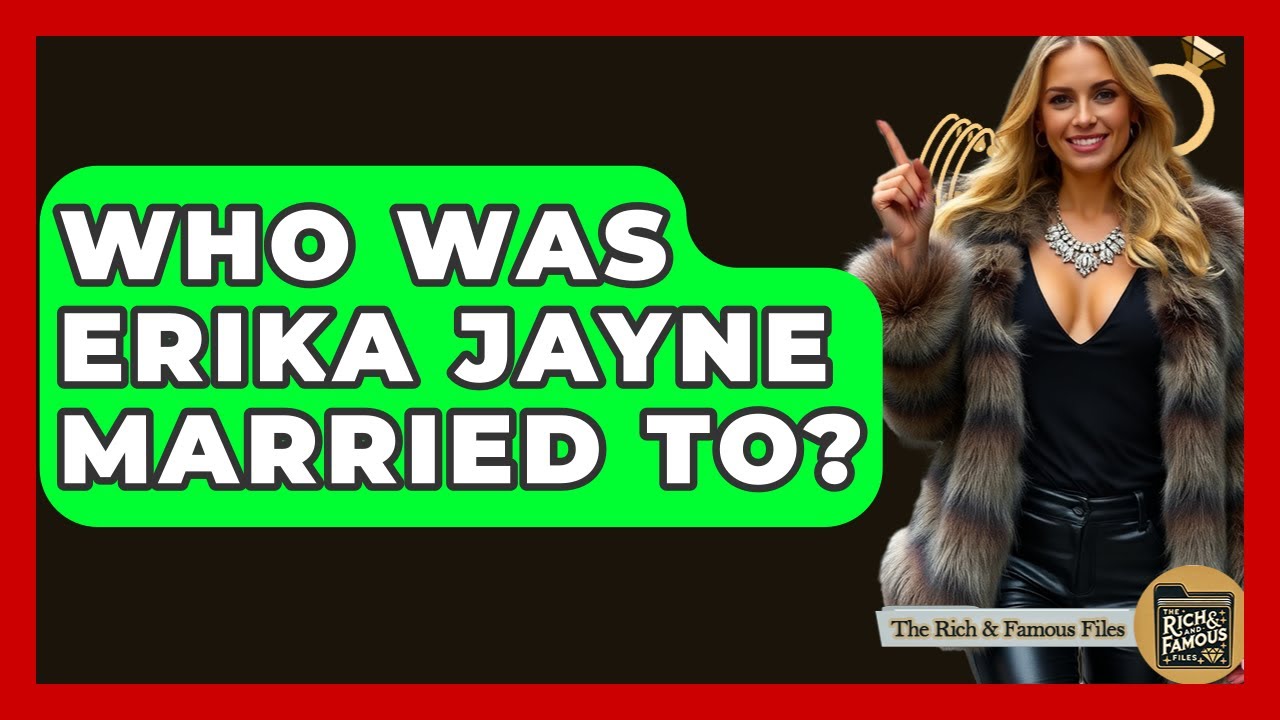 Who Was Erika Jayne Married To? - The Rich And Famous Files - YouTube