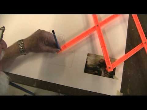 How to use a pantograph - Wonder Art & Magnifier - YouTube