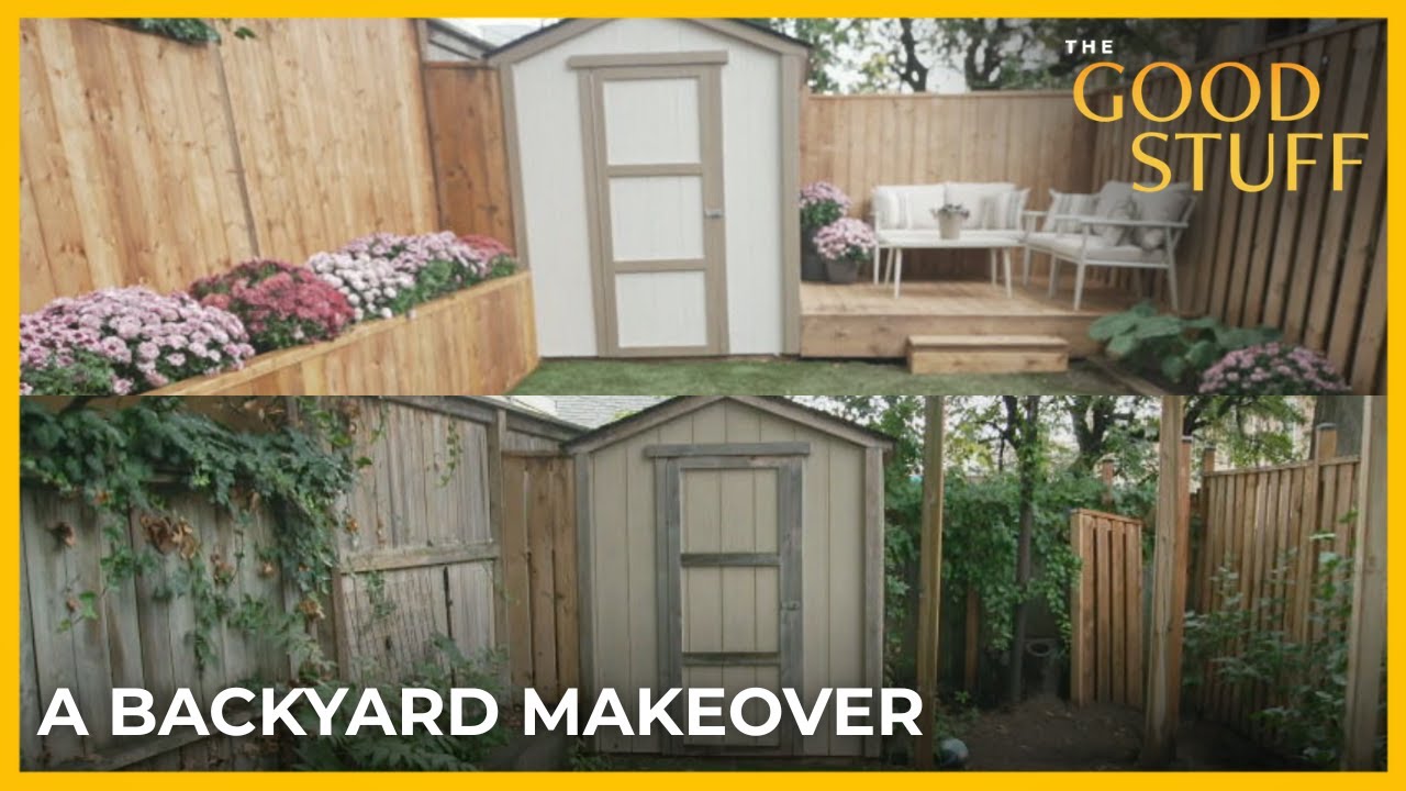 Contractor Sebastian Clovis Transforms Neighbour's Backyard | The Good ...