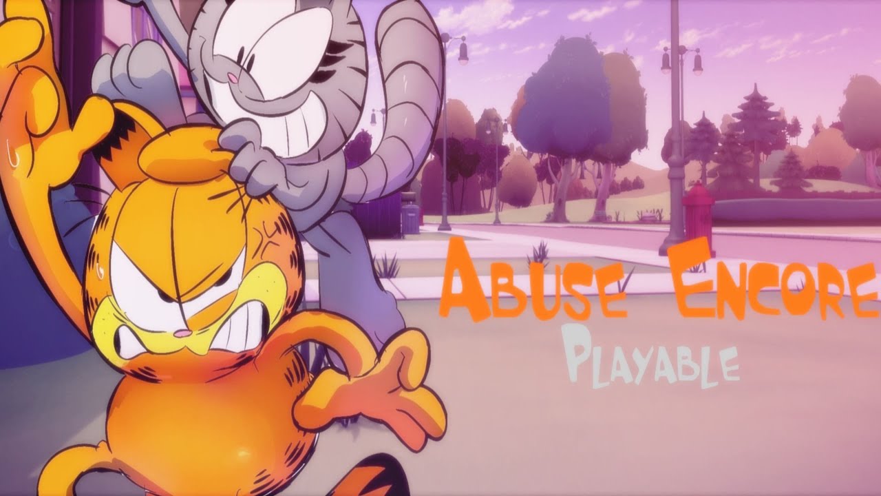 Friday Night Funkin' Nermal Nermal Nermallin Abuse Encore - (FNF Mod ...