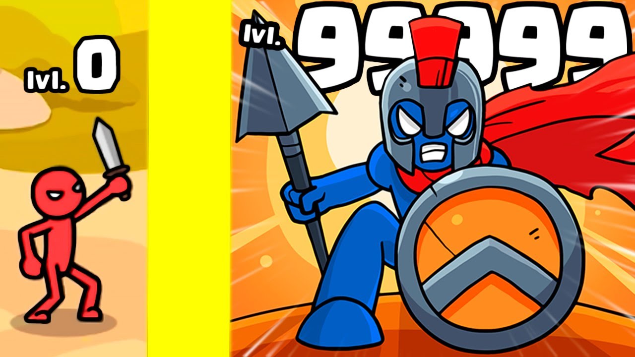 A épica batalha entre guerreiros stickman → Stick Wars 2: Battle of ...