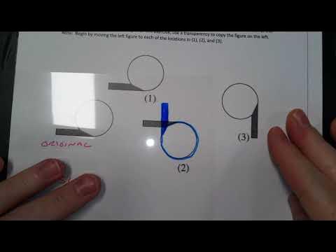 8th Grade Eureka Math Module 2: Lesson 1 - Why Move Things Around - YouTube