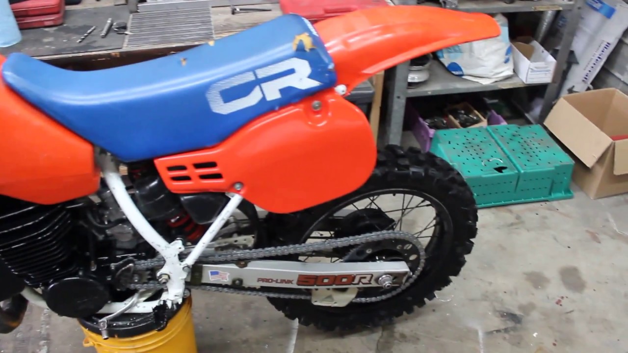 1984 CR500 full original BEAST 🛴 - YouTube
