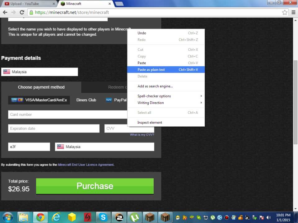(Free) How to get a Minecraft Premium Account For FREE! (Free)(No ...