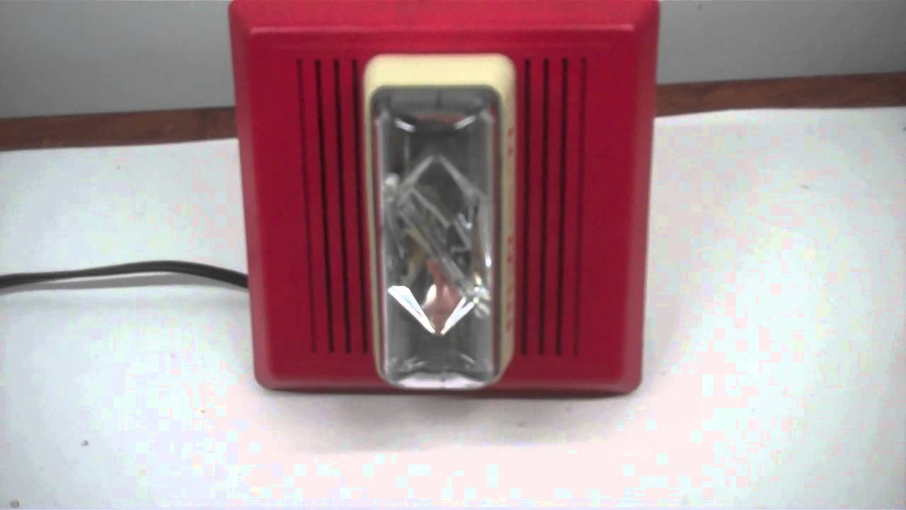 EST 757-7A-HS (1st Generation Integrity) Fire Alarm Test - YouTube