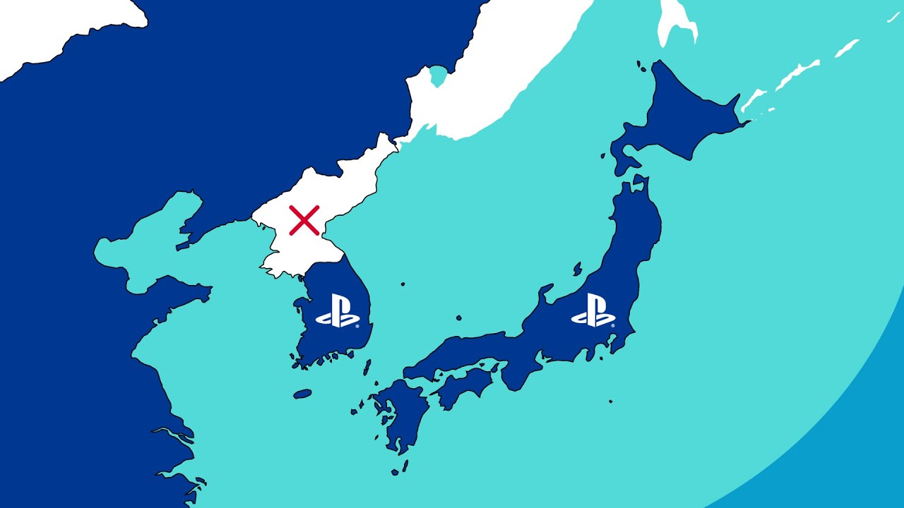All Countries With PlayStation in 2025! - YouTube