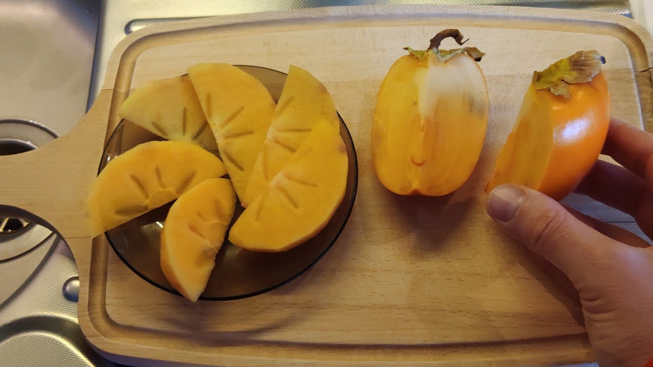 Kaki, sharon, zukerfruit, cukierkowy owoc, persymona jak to zjeść ...