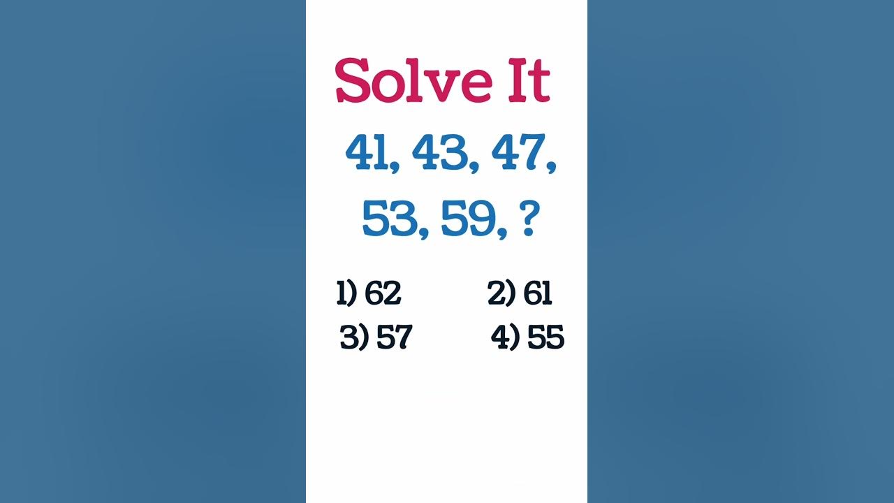 Number Series Reasoning Tricks | Missing Number Series Tricks ...