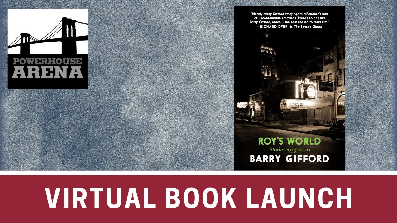 Virtual Book Launch: Roy's World by Barry Gifford - YouTube