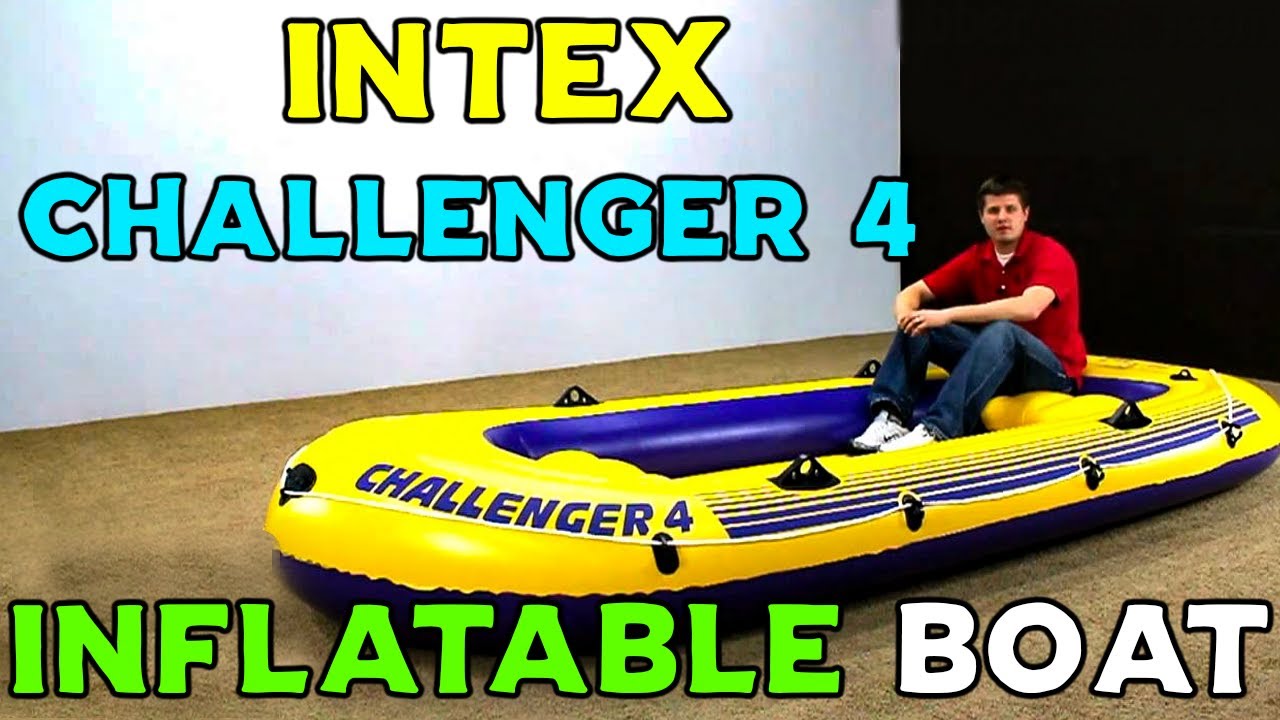 Intex Challenger 4 Person Inflatable Boat Review — Why You Should Buy ...