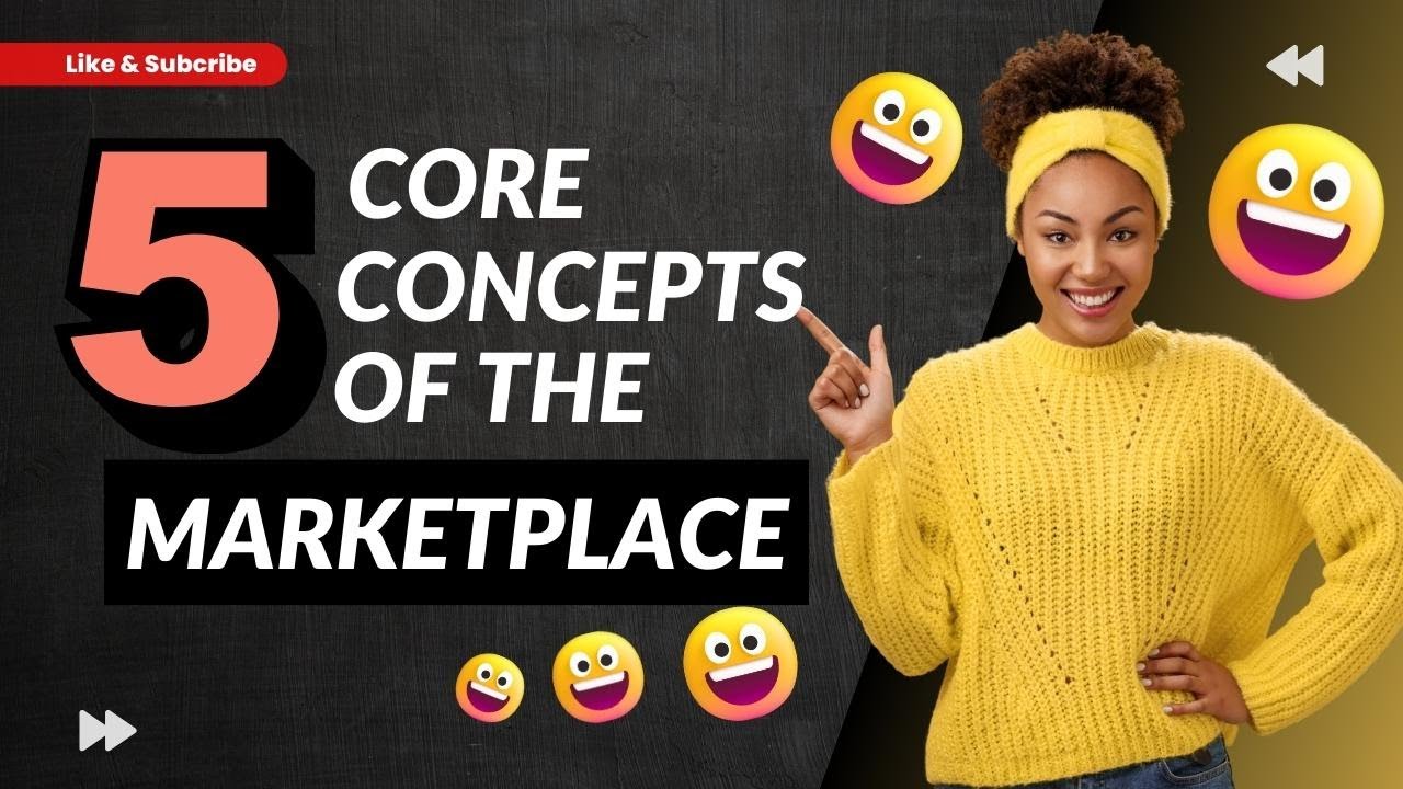 Understanding the 5 different Core Customer and Marketplace Concepts ...