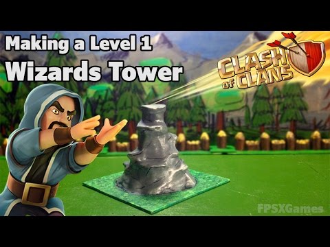 Making a Clash of Clans Wizards Tower
