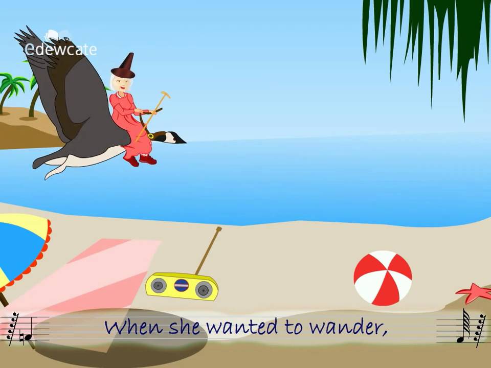 Edewcate english rhymes - Old mother goose - YouTube