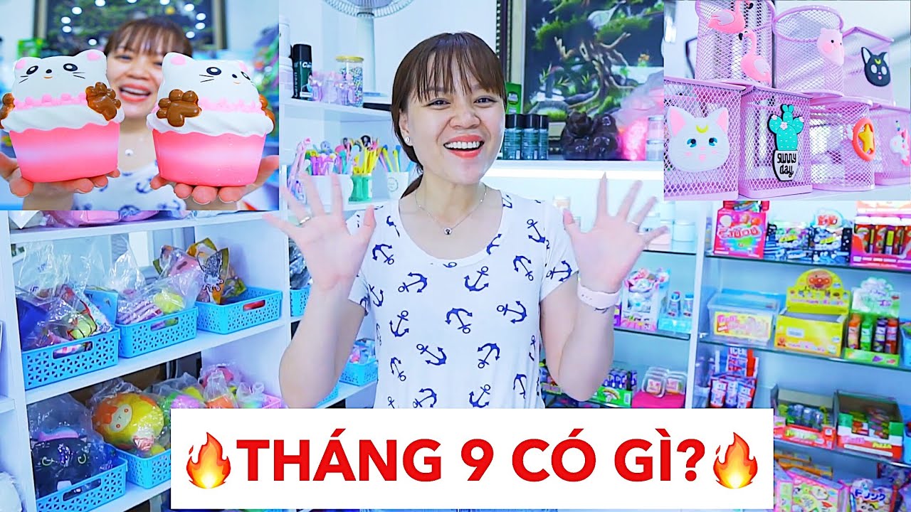 REVIEW #15: ĐỒ DÙNG HỌC TẬP, QUẠT ĐIỆN, SQUISHY, SLIME THEO YÊU CẦU FAN ...