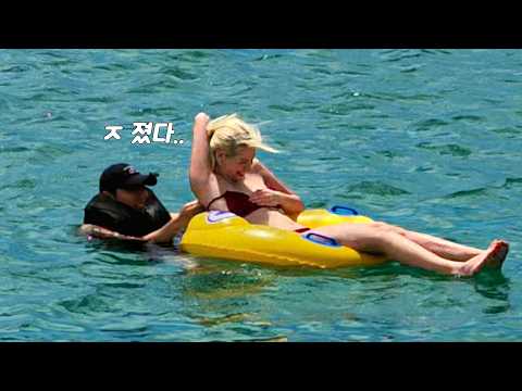 루마니아 여자 친구가 제주도 바다을 너무 사랑 하면 생기는일