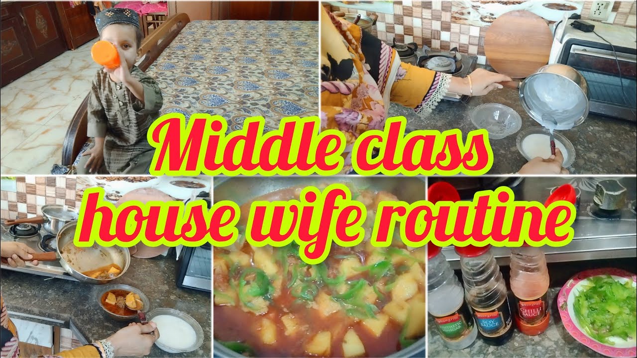 I have lunch break today | middle class house wife routine 🧕 - YouTube