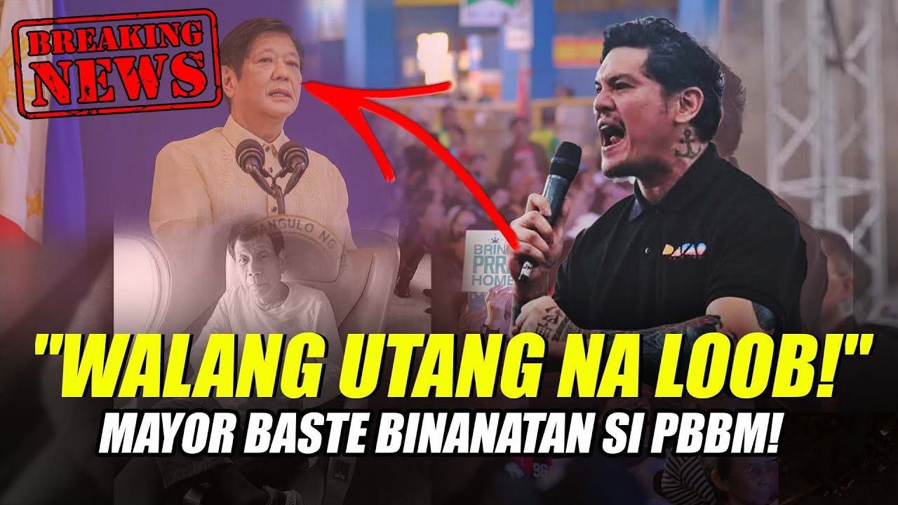 MAYOR BASTE DUTERTE BINANATAN SI PBBM: 'WALANG UTANG NA LOOB!' -- FULL ...