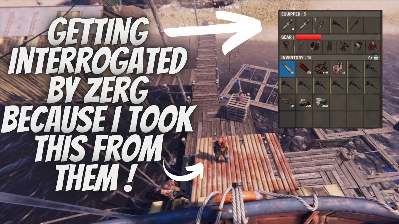 Well I’m getting offlined 😂Rust Console Edition! - YouTube