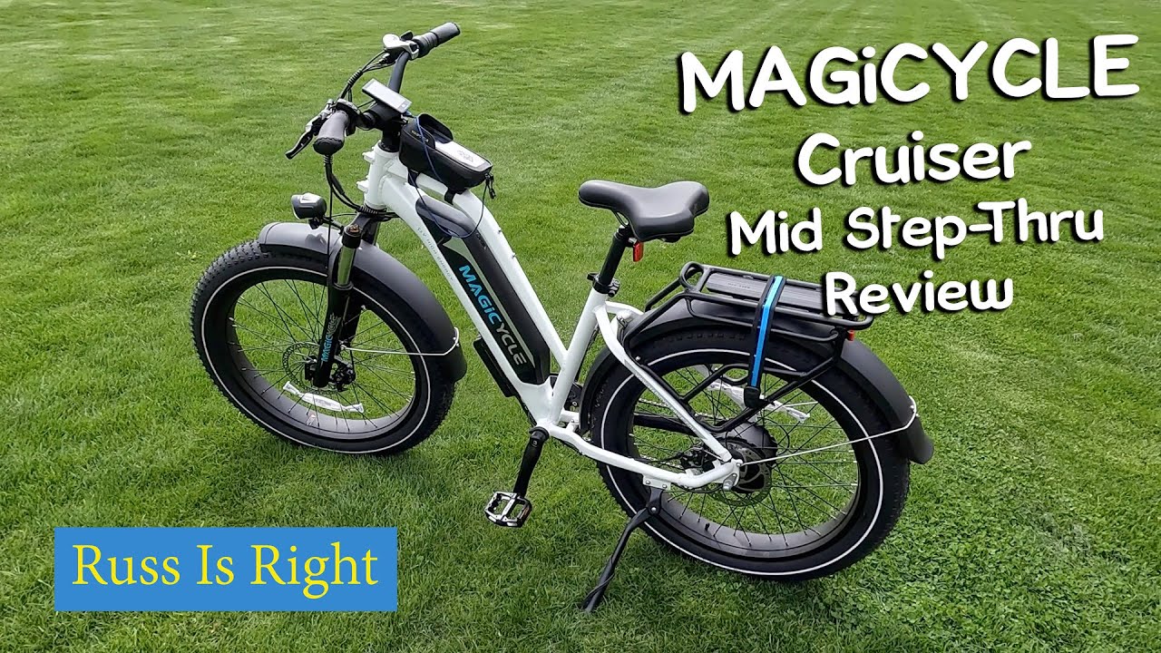 Magicycle Cruiser Mid Step-Thru - Review And Ride Test - This EBike Has ...