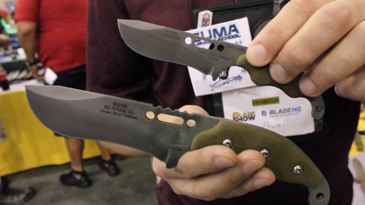 Tops Knives: New Machete, Wind Runner, Missile Strike Knives: Blade ...
