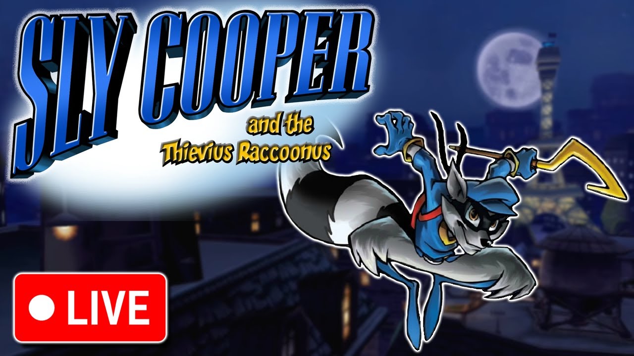 Playing Sly Cooper for the first time! (Full Game) - YouTube
