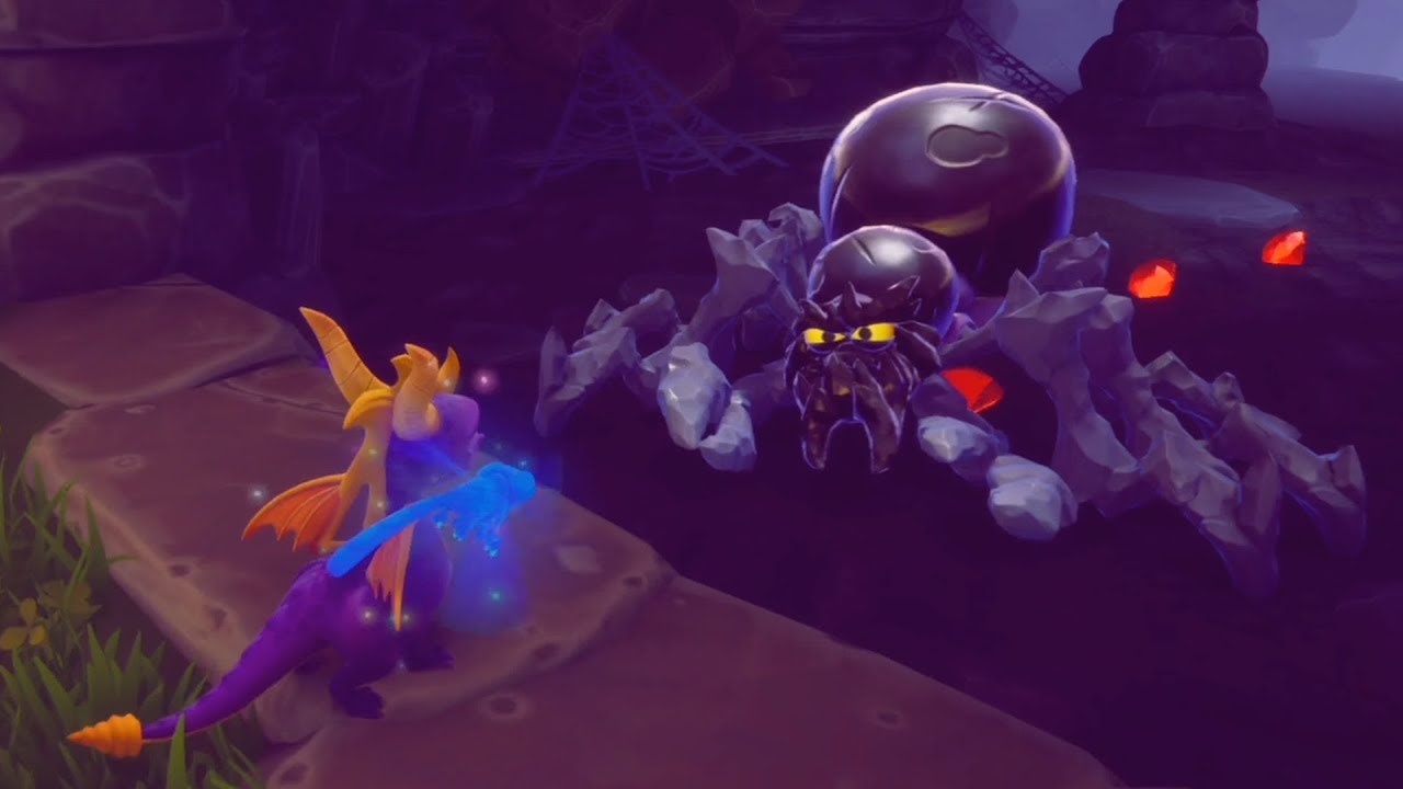 Spyro the Dragon Reignited - 120% Walkthrough Part 6 SPIDER SMITH IN ...