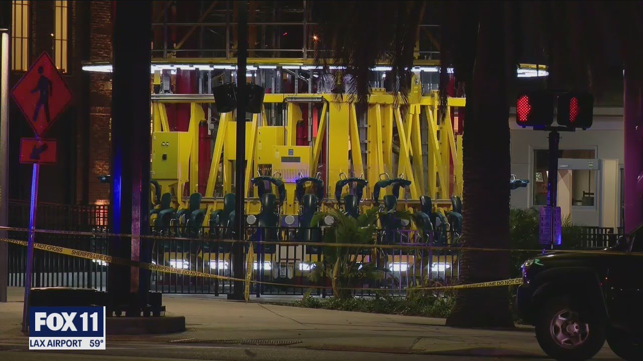 14-year-old dies after falling from 430-foot tall ride in Orlando - YouTube