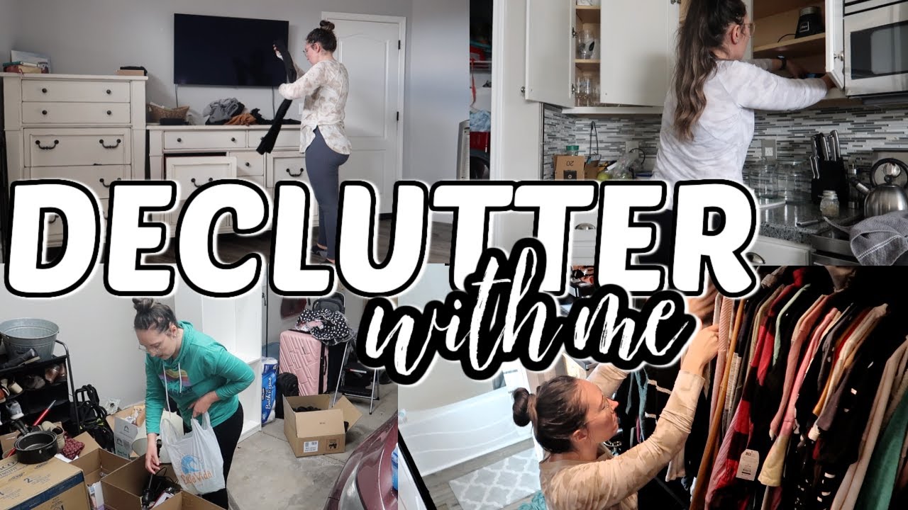 2023 HUGE DECLUTTER around my whole house! - YouTube