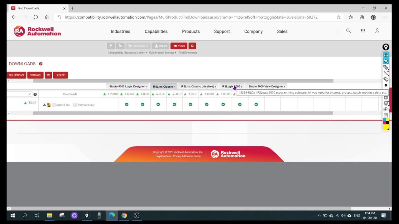 how to download firmware CPU L71 series B - YouTube