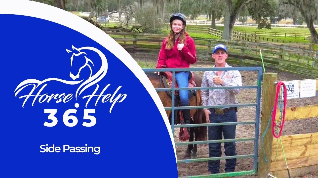 Side Passing | Horse Help - Michael Gascon - YouTube