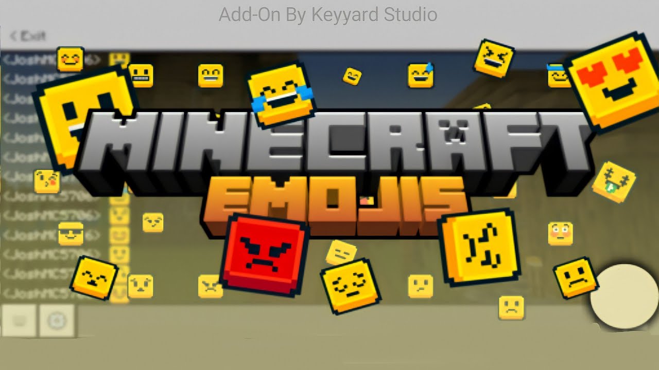 Minecraft Emojis😀😂😎😍 In Chat (Bedrock) - YouTube