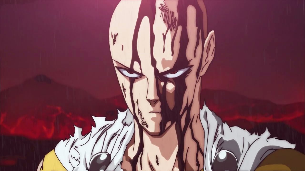 Saitama first collide with God at high level power - One Punch Man Full ...