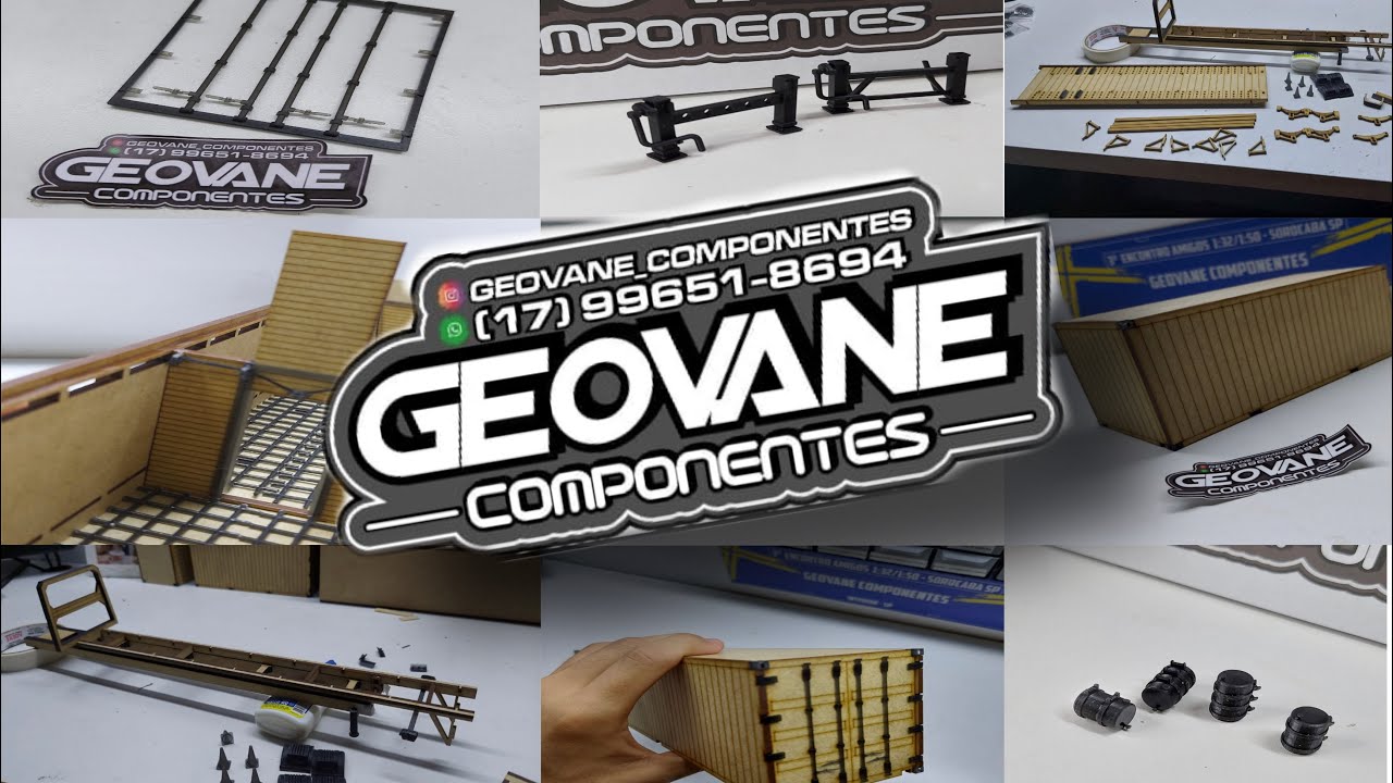 Chegou novidades do Geovane Componentes | VINI018 - YouTube