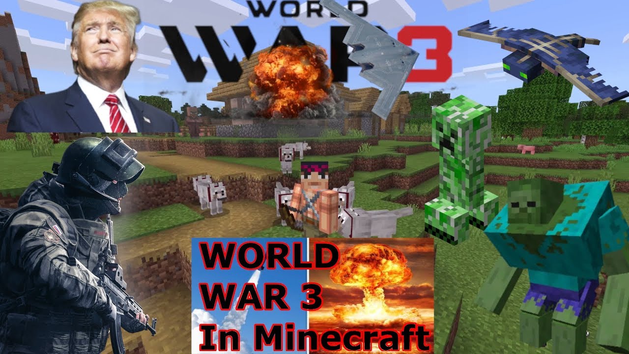 World War 3 In Minecraft | Training and Fighting for World War 3 in ...
