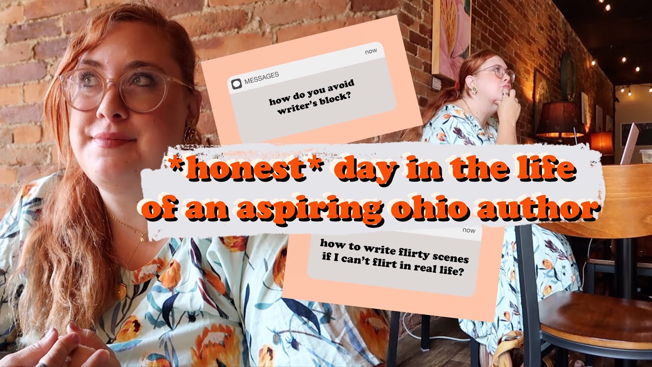 *honest* Day In The Life of an Aspiring Ohio Author 📚 w/ writing tips ...