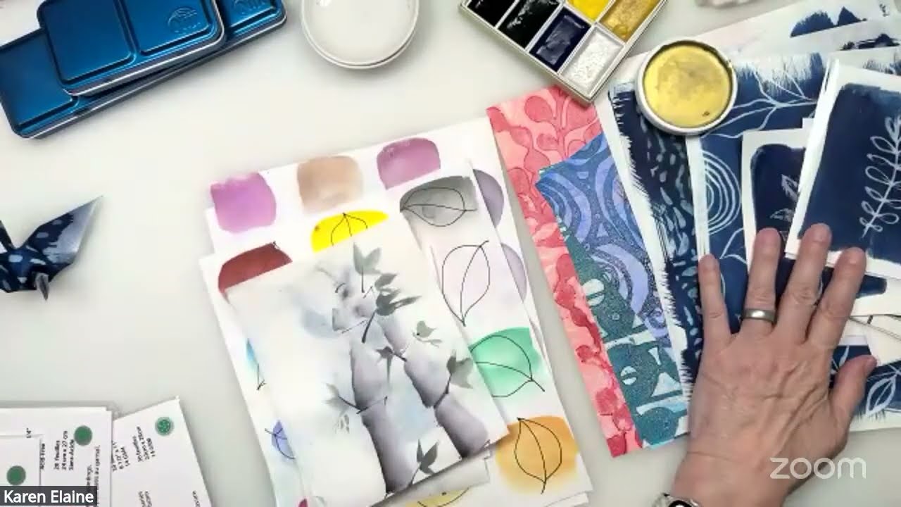 Deep Dive into Washi Paper with Karen Elaine - YouTube