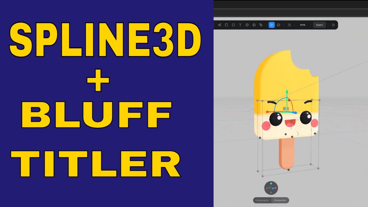 😮😎 STUPENDO - BLUFFTITLER e SPLINE 3D - YouTube