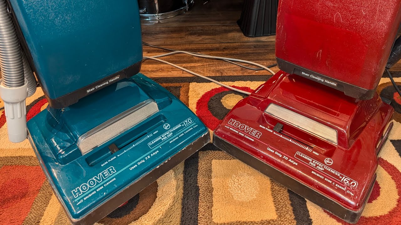 '94 Hoover Elite Supreme U5043-930 VS '96 Hoover Convertible High ...