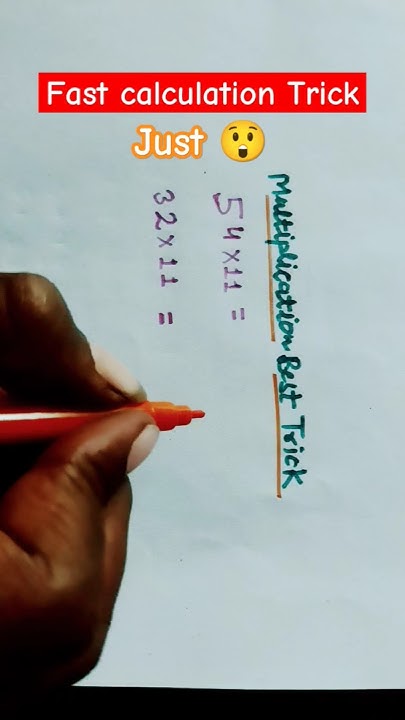 Fast calculation trick😳 | Calculation short trick |Multiplication trick |#shorts #maths # ...