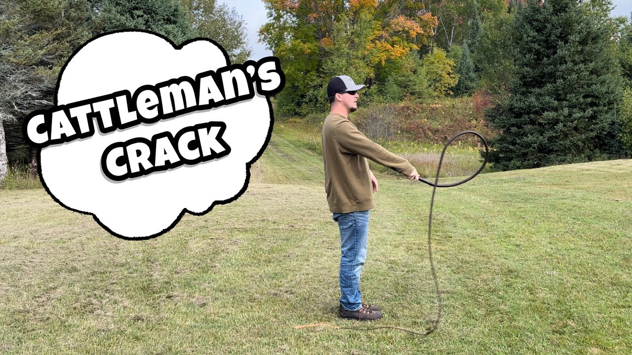 Cattleman’s Crack Whip Crack Tutorial - YouTube