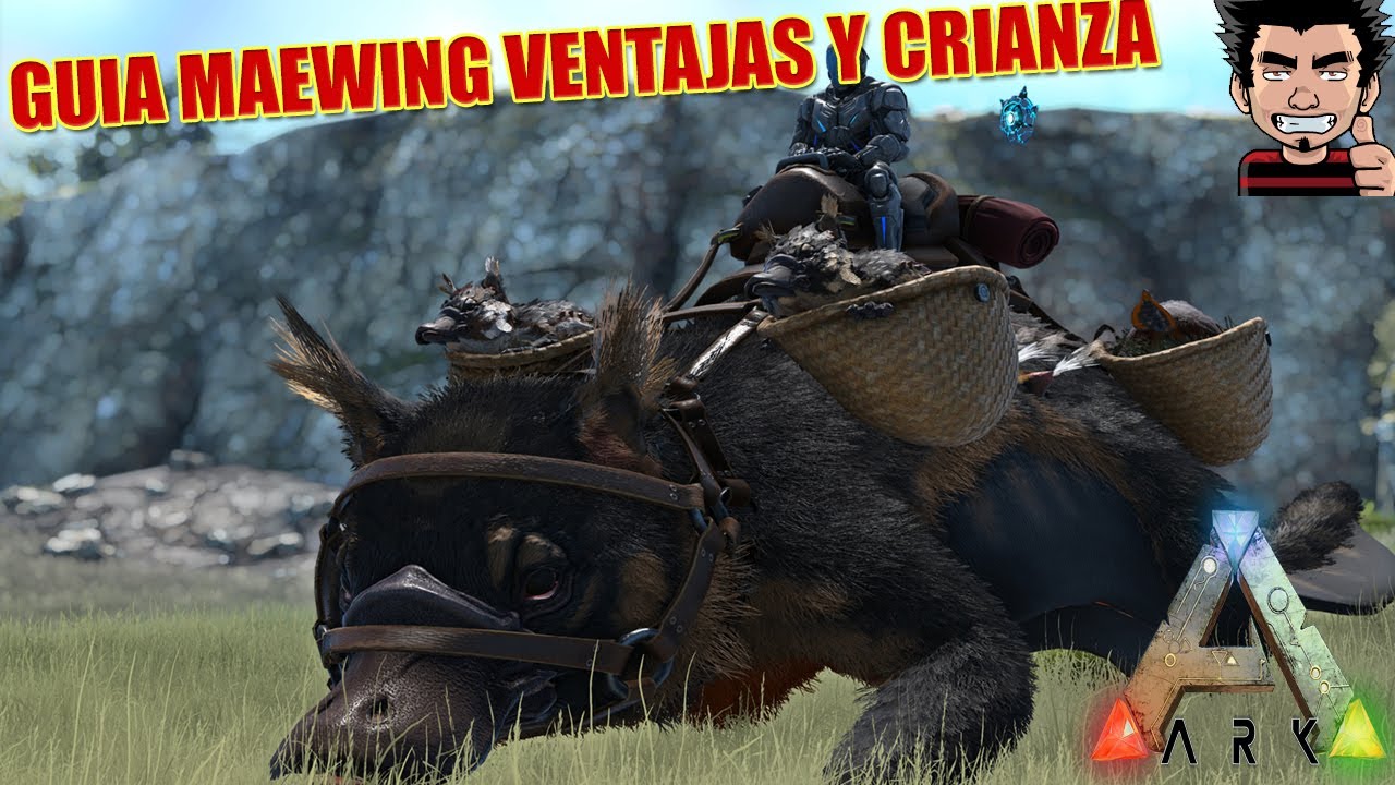 ARK GENESIS 2 GUIA TUTORIAL MAEWING EL CUIDADOR PERFECTO DE BABY DINOS ...